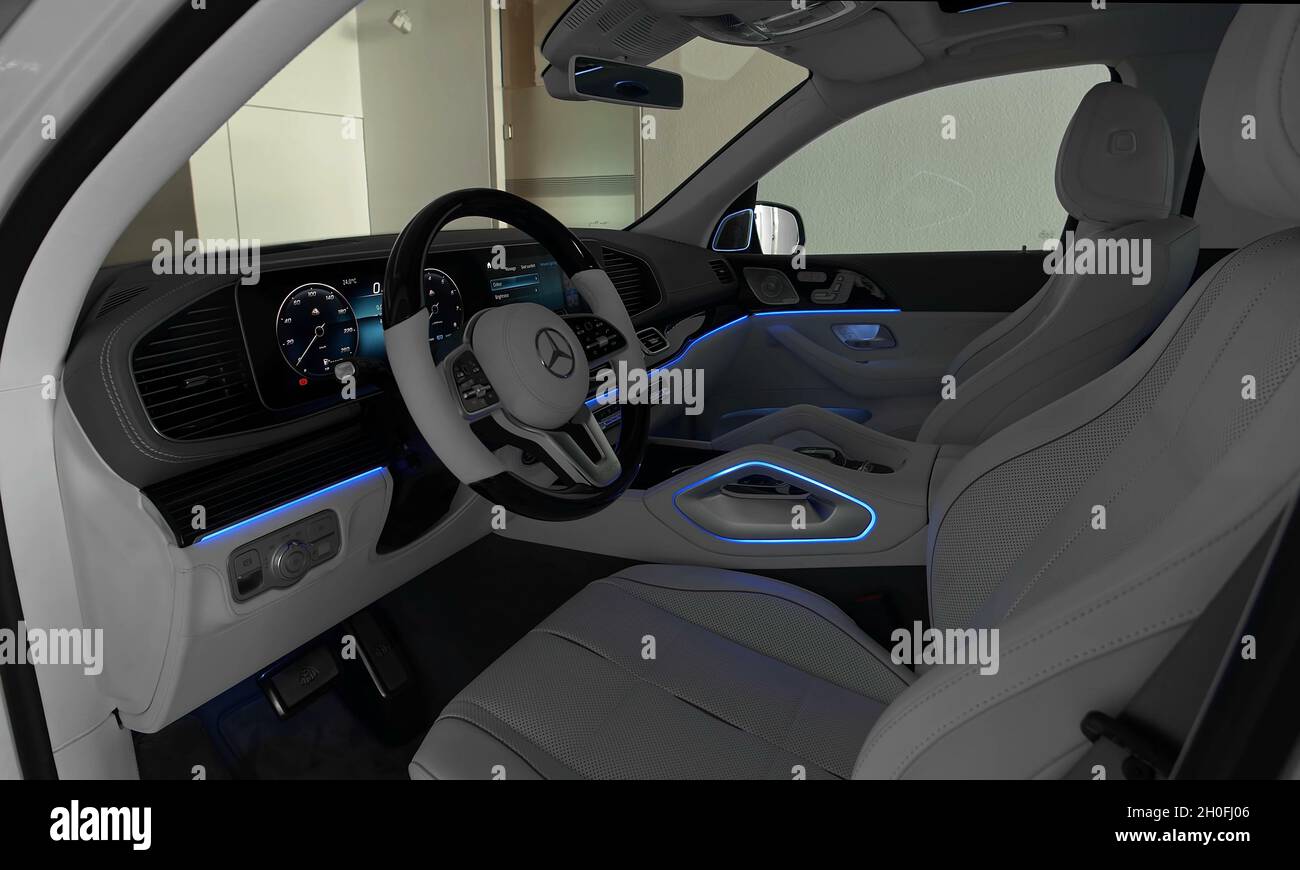 STUTTGART, GERMANY - Oct 04, 2021: A Mercedes Maybach GLS 600 - Modern ...