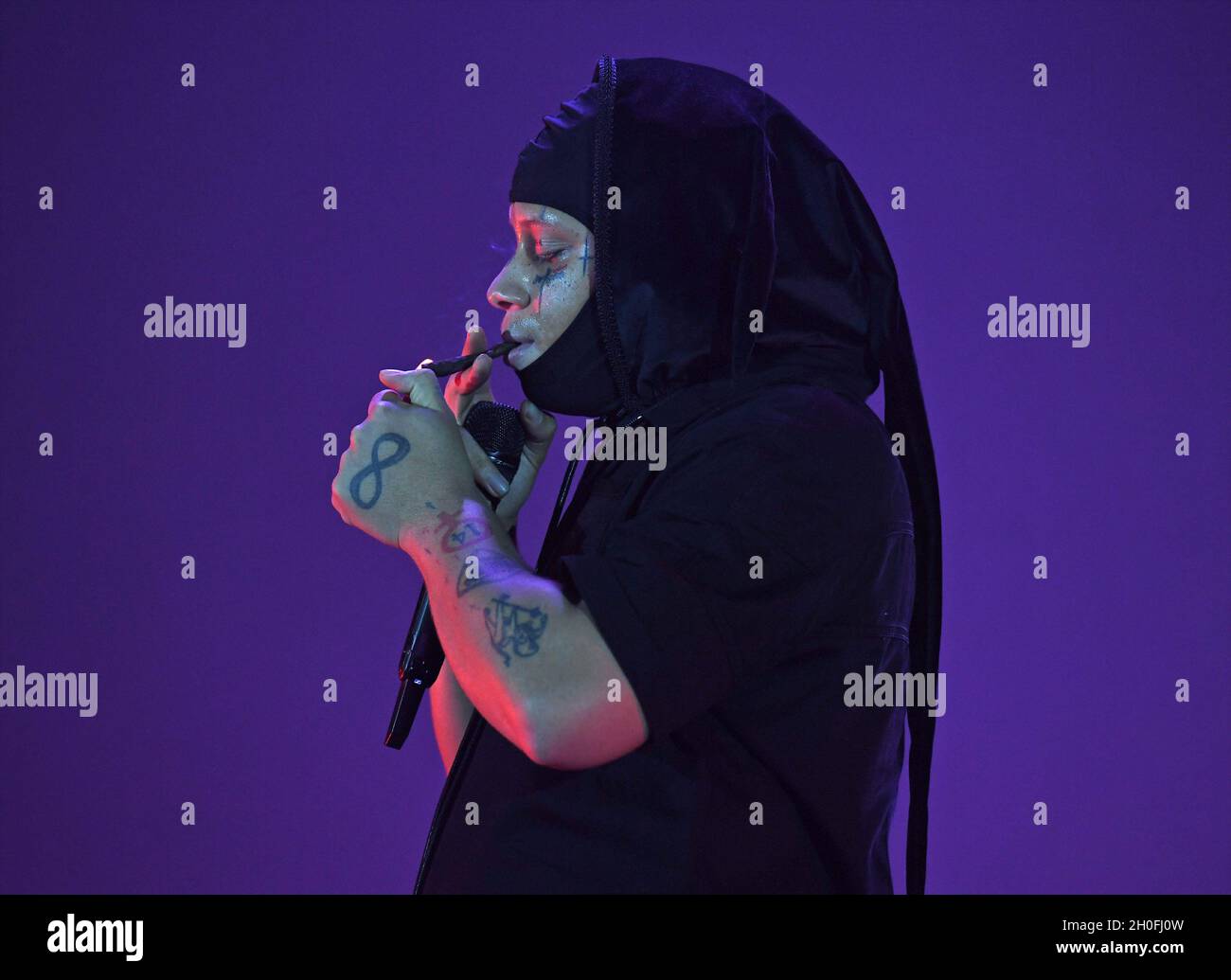 Miami - FL - 20210919 Trippie Redd performs during the Tripp at Knight ...