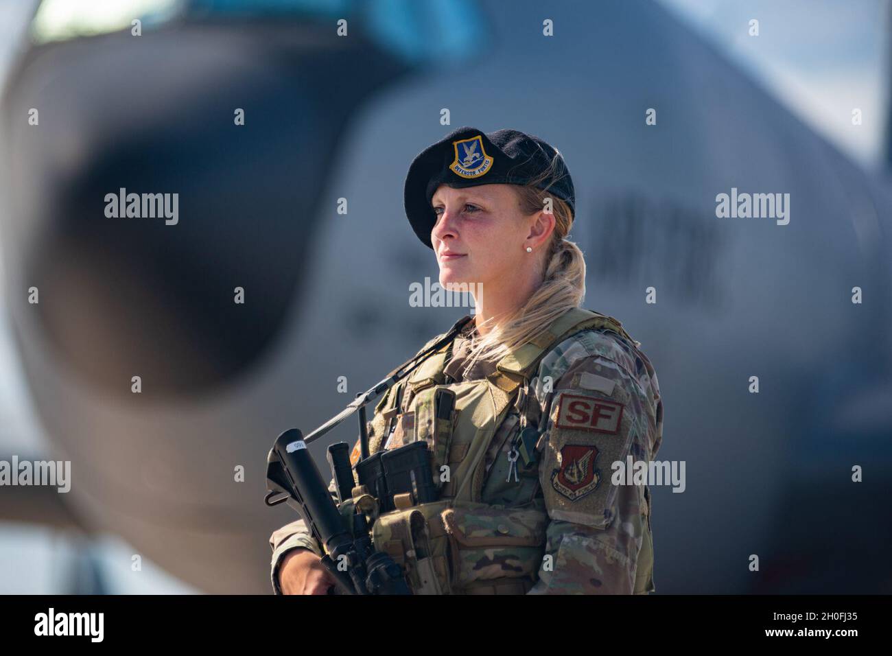 U.S. Air Force Senior Airman Amelia Williams, assigned to the 36th ...