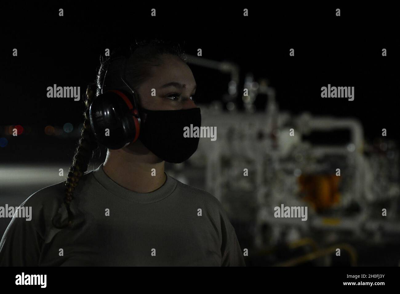 U S Air Force Airman 1st Class Deja Davis 96th Logistics Readiness