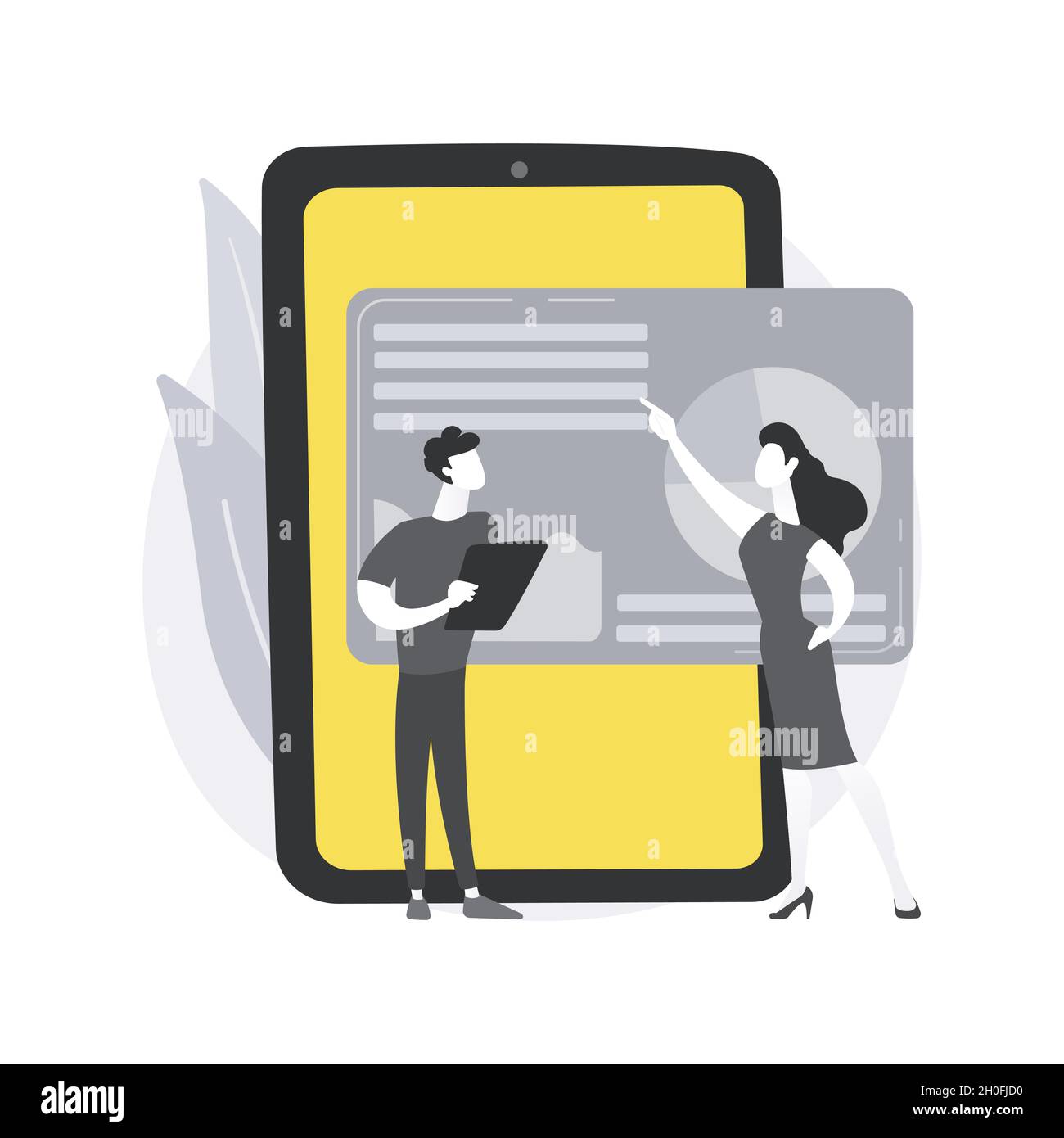 Rich Internet applications abstract concept vector illustration Stock ...