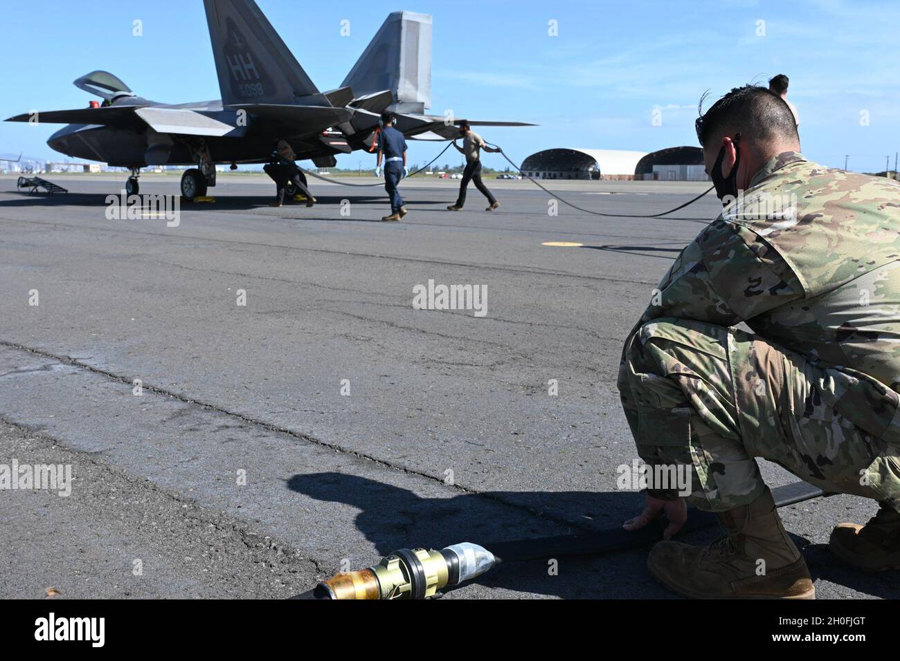 Tech Sgt. Robert Rabacal, 154th Aircraft Maintenance Squadron F-22 ...