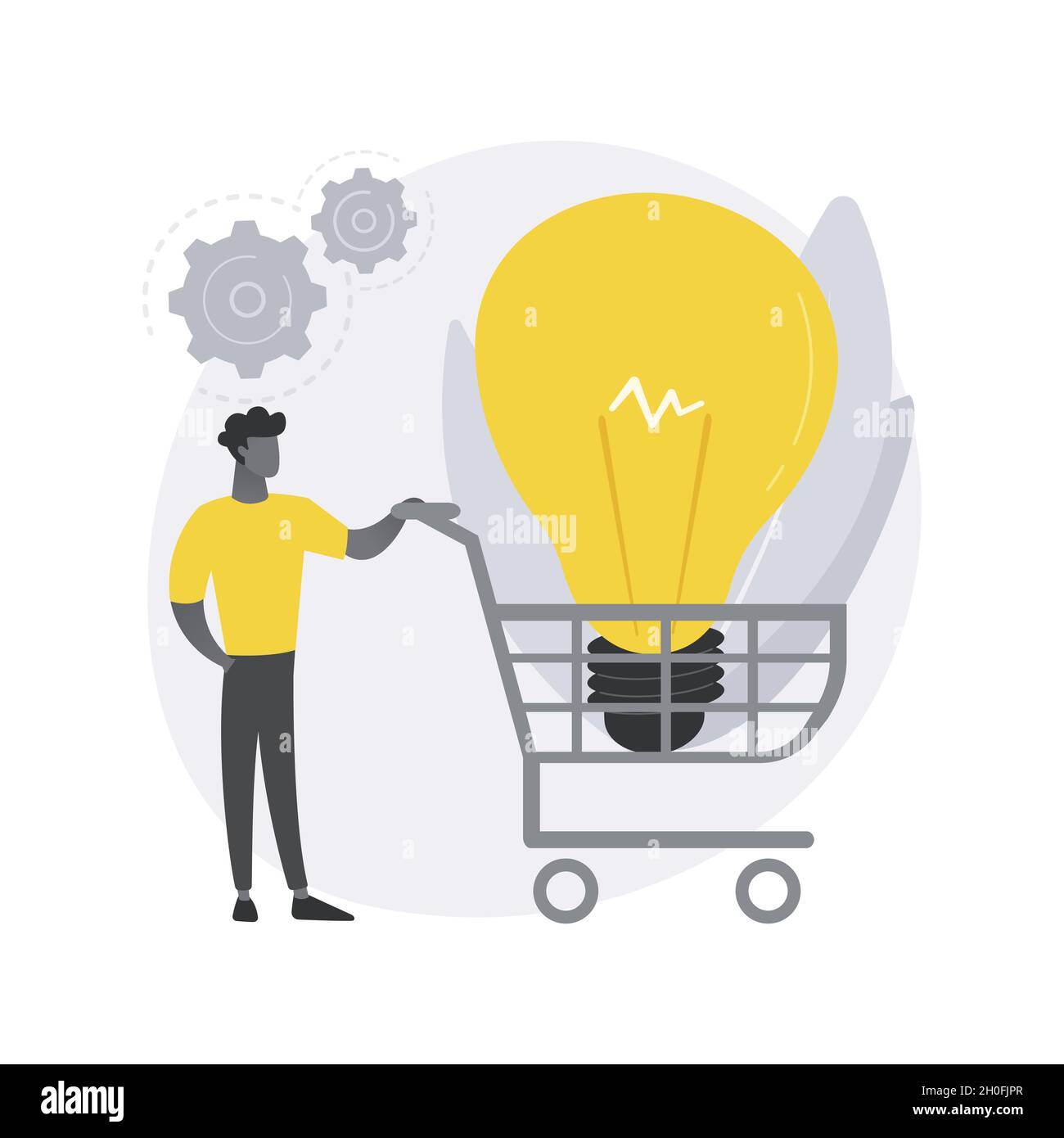 E-commerce development abstract concept vector illustration Stock ...