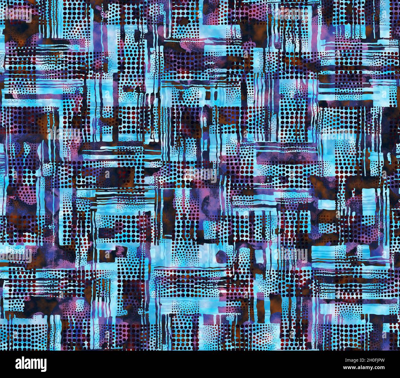 textile print patterns, modern mixed designs Stock Photo - Alamy