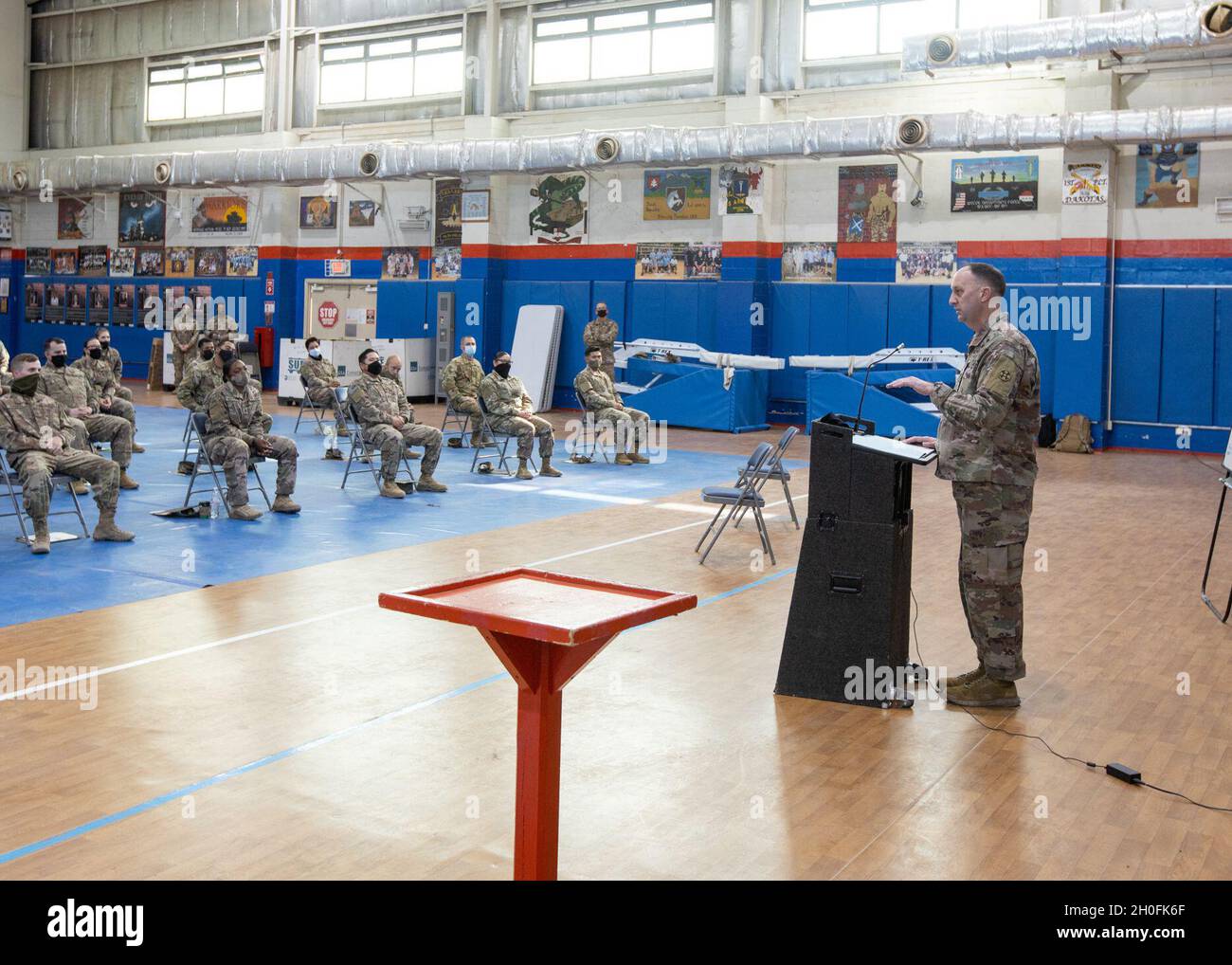 Brig. Gen. Justin Swanson, deputy commanding general, 1st Theater ...