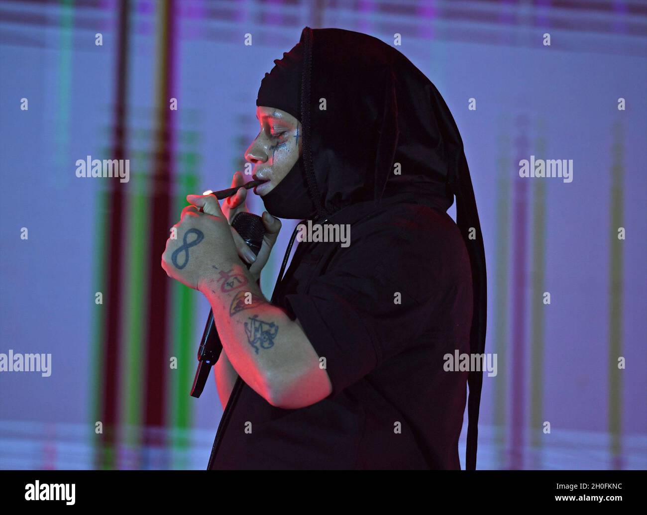 Miami - FL - 20210919 Trippie Redd performs during the Tripp at Knight ...