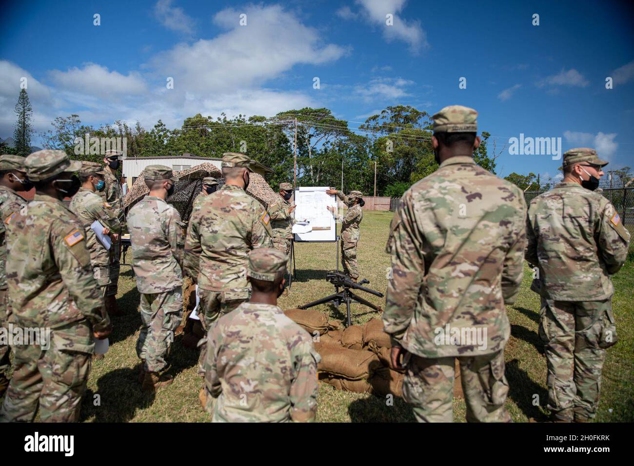 Soldiers from Headquarters and Headquarters Company, 524th Combat ...