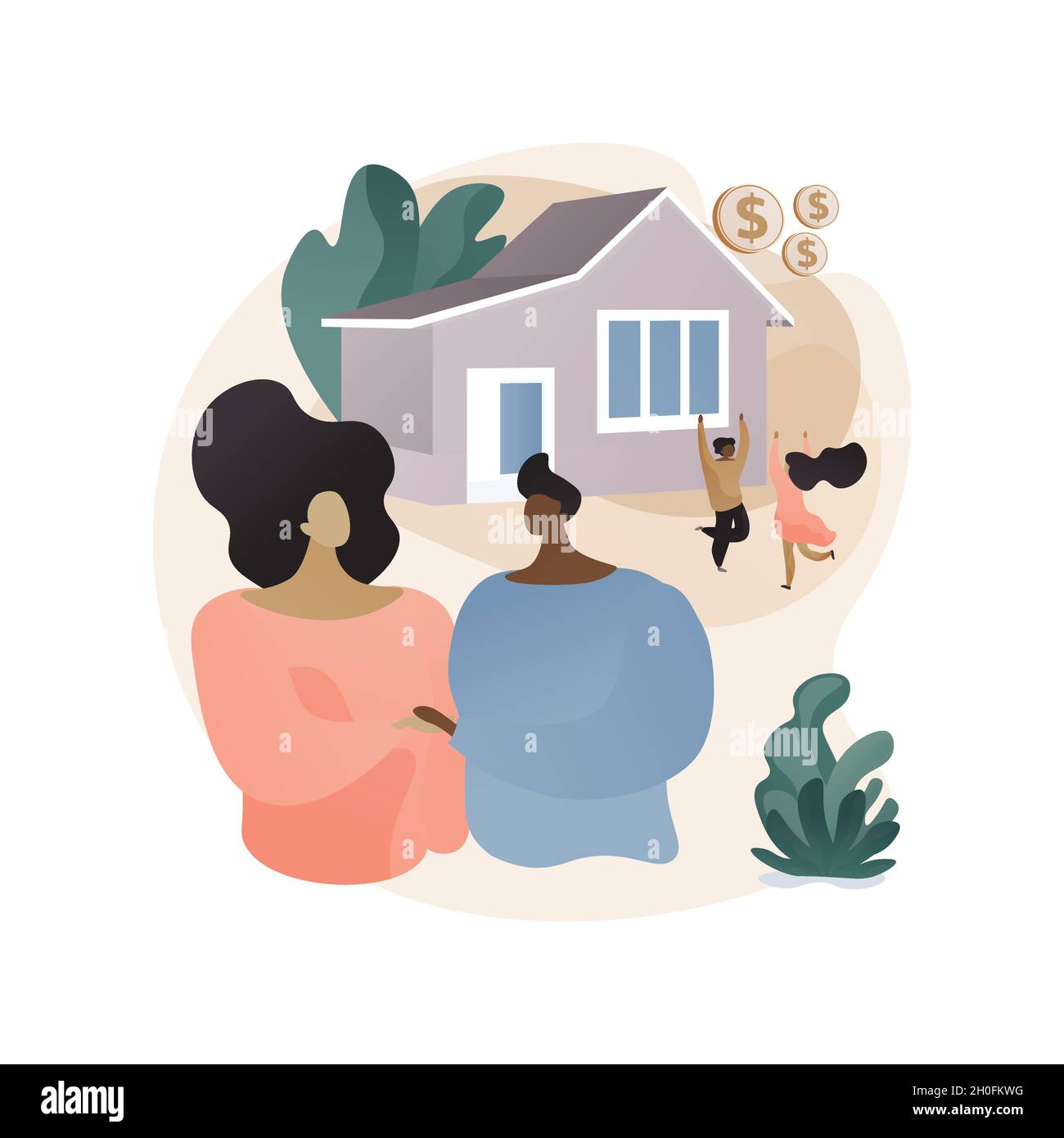 Family planning abstract concept vector illustration Stock Vector Image ...