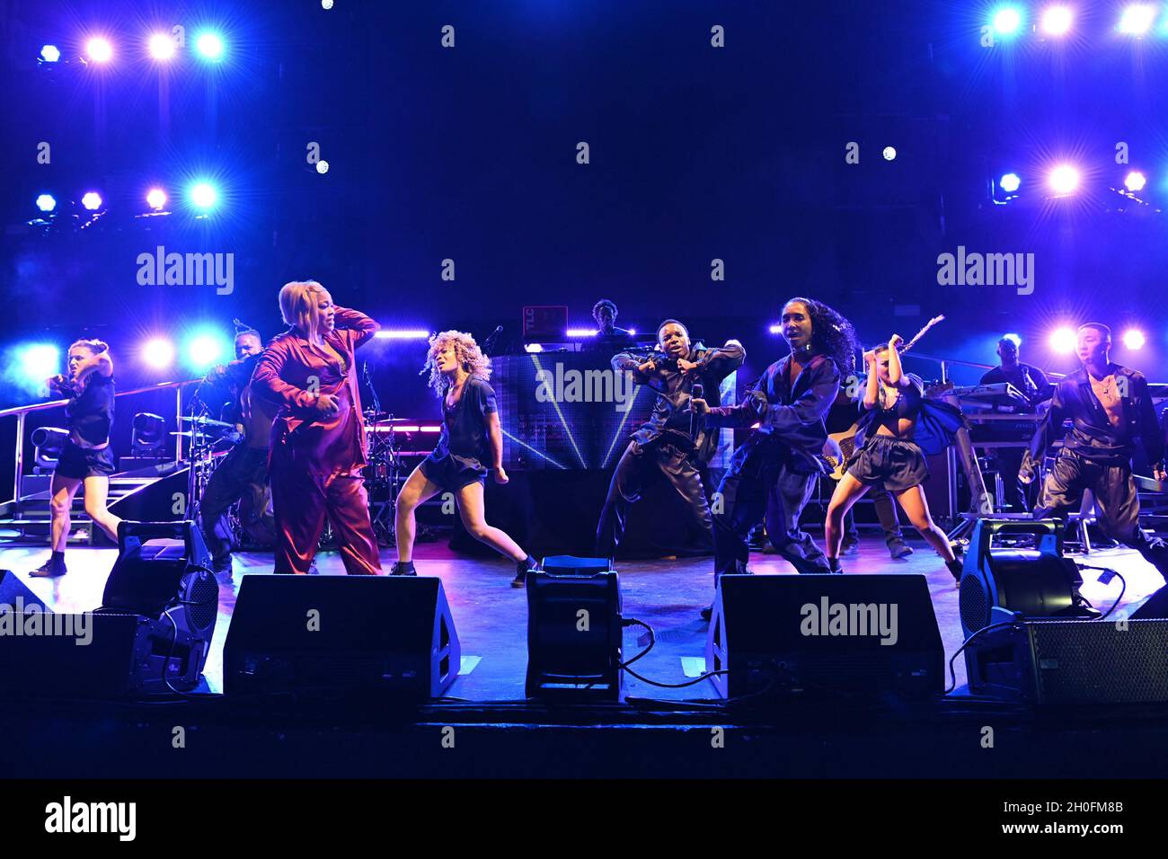 Miami - FL - 20210927 TLC perform at the FPL Solar Amphitheater at ...