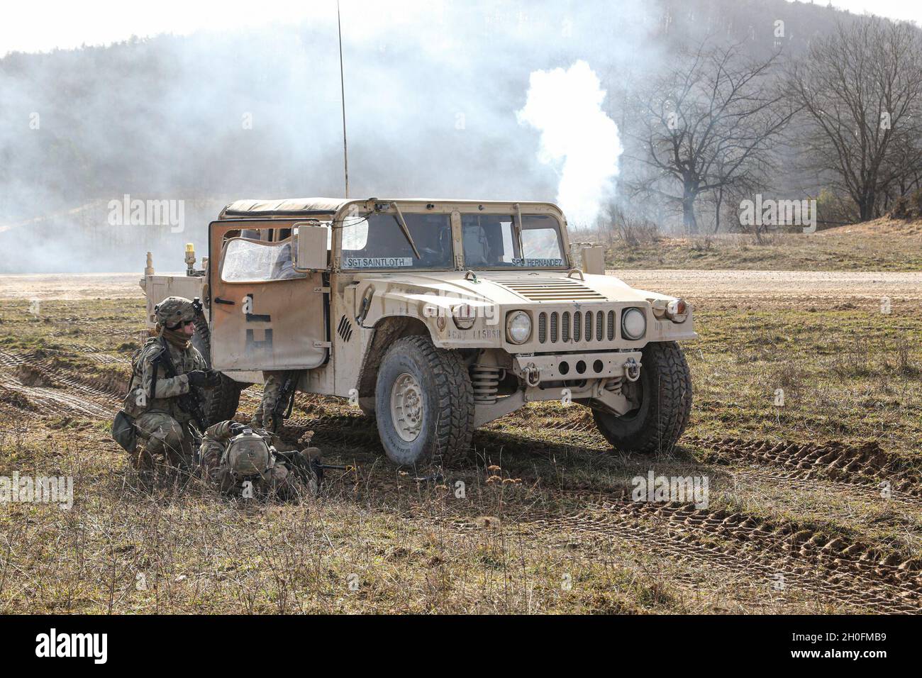 A U.S. Soldier from 115th Brigade Support Battalion, 1st Armored ...