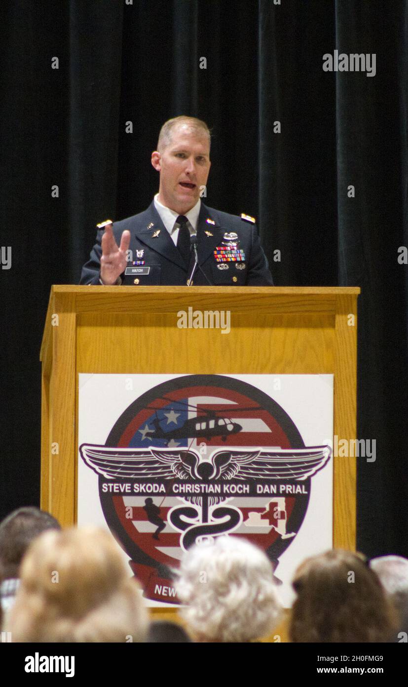 Lt. Col. Sean hatch, the commander of the 642nd Aviation Support ...