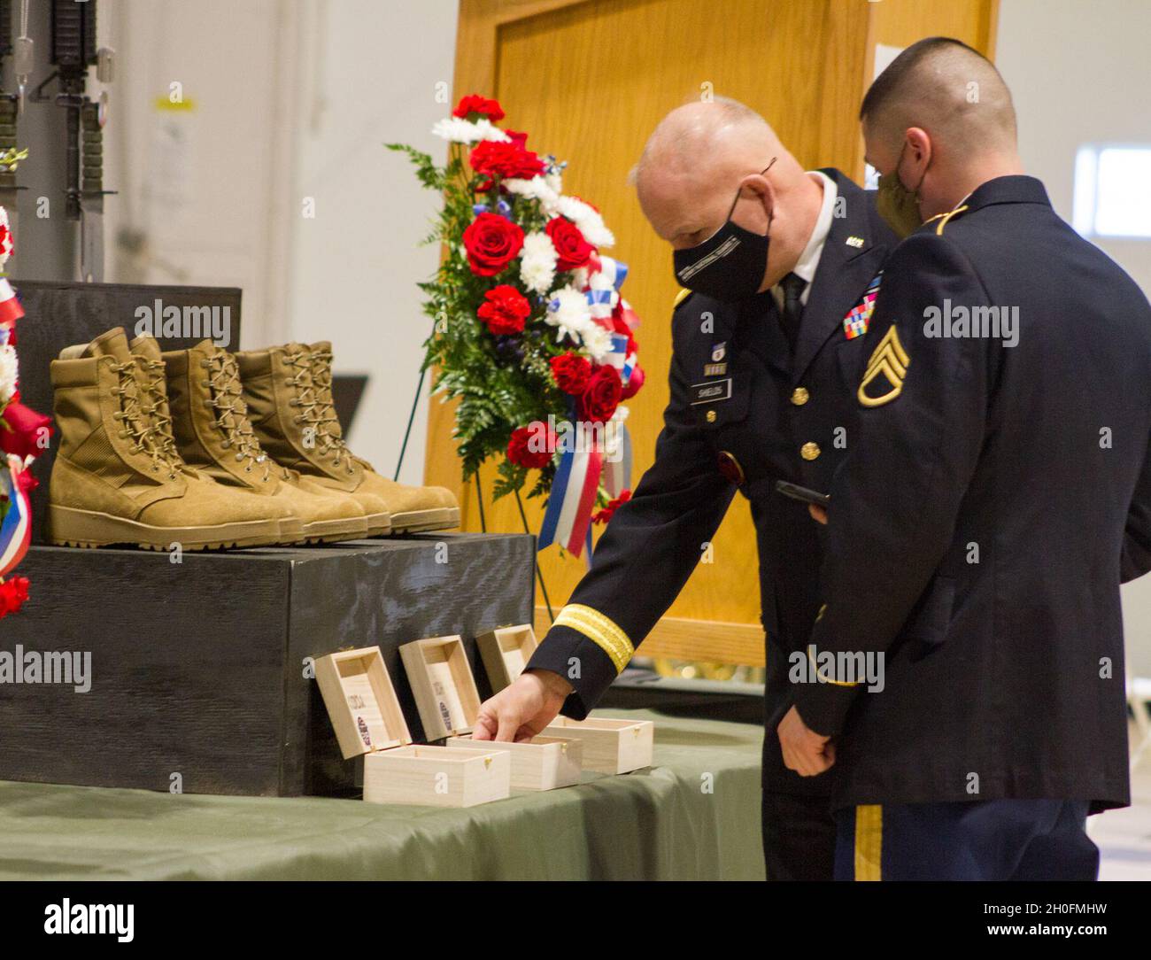 Army Major General Ray Shields, the Adjutant General of New York and an ...