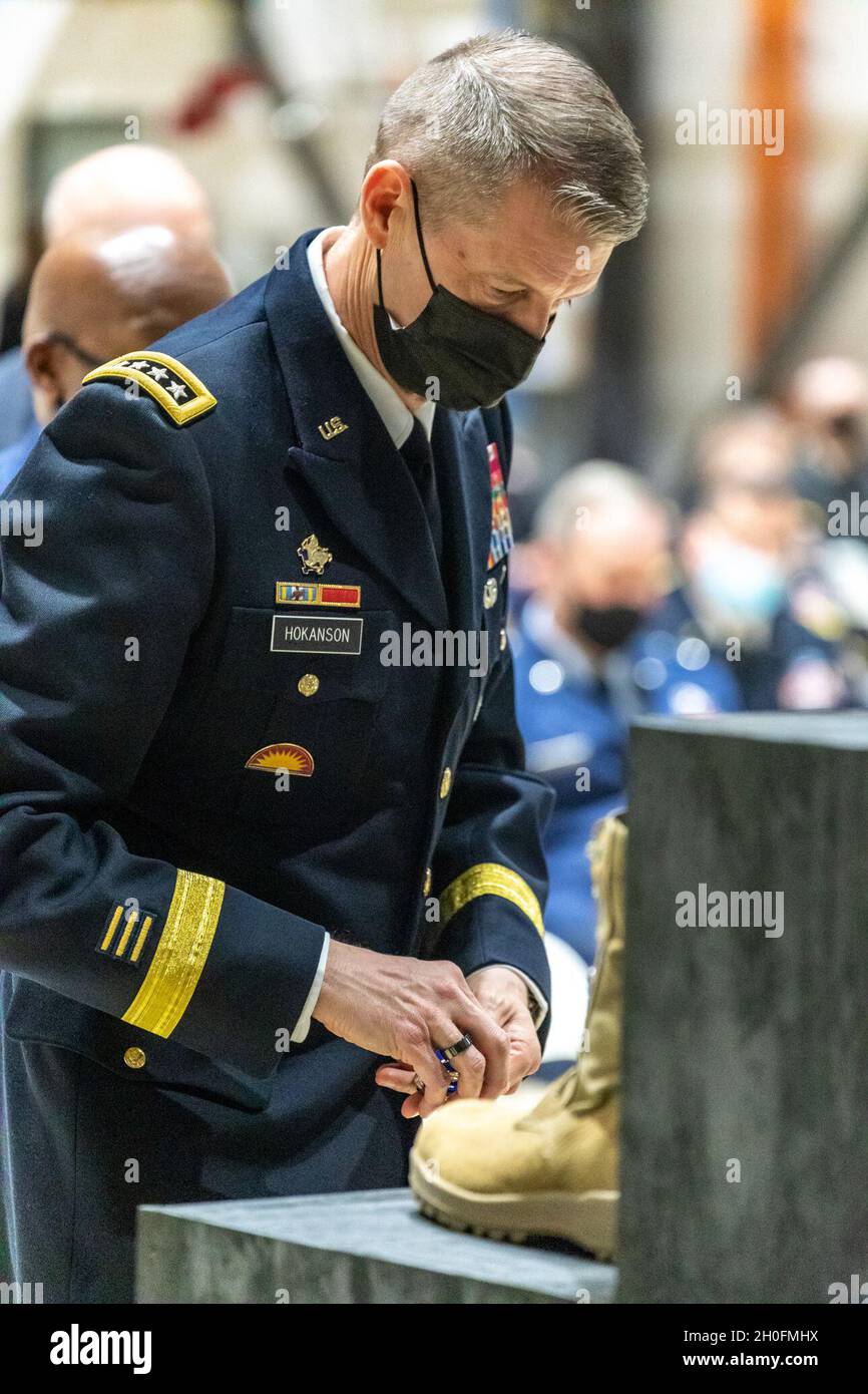 Army General Daniel Hokanson, the Chief of the National Guard Bureau ...