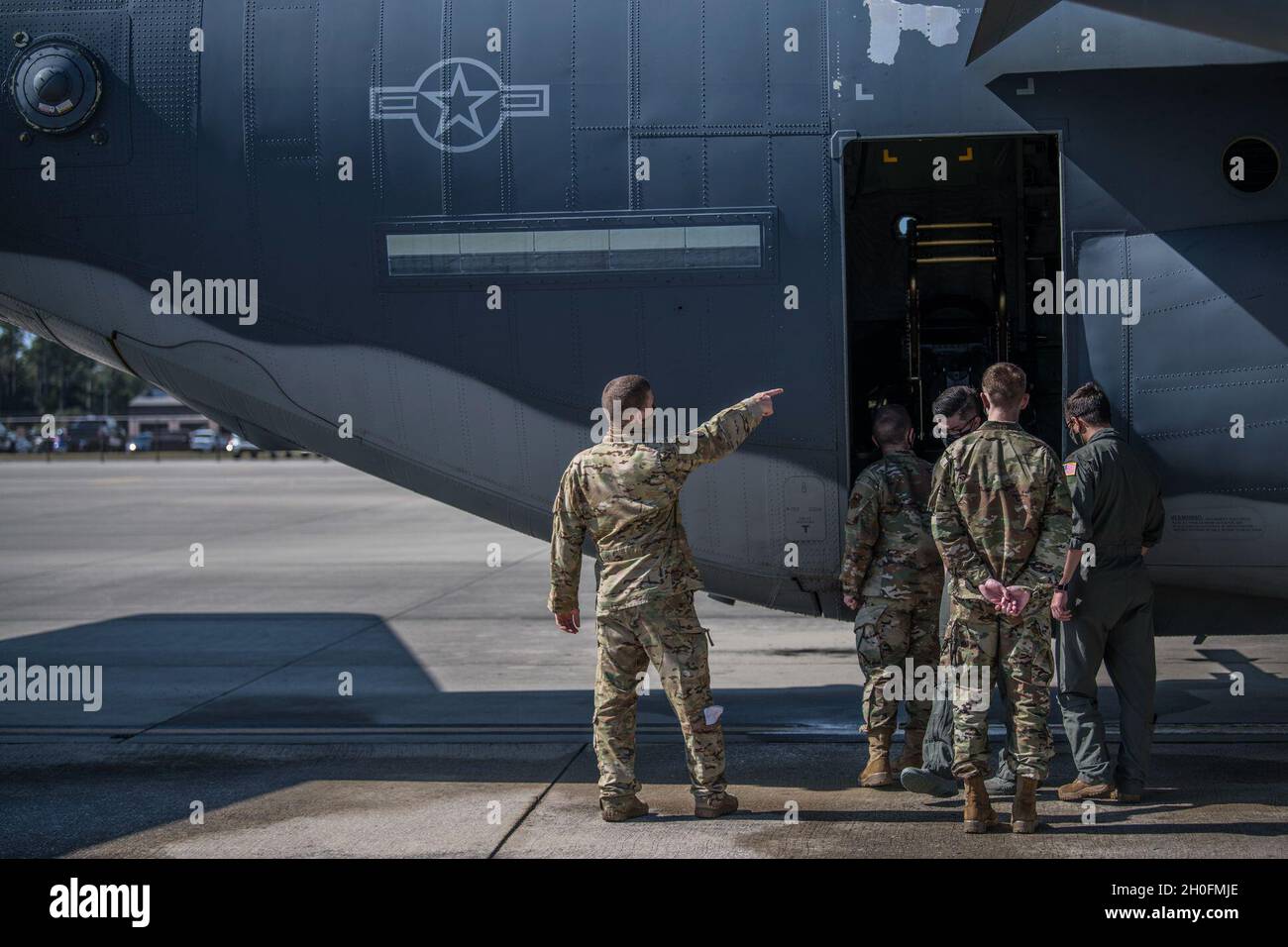 U.S. Air Force Capt. Riley Feeney, an instructor pilot with the 73rd ...