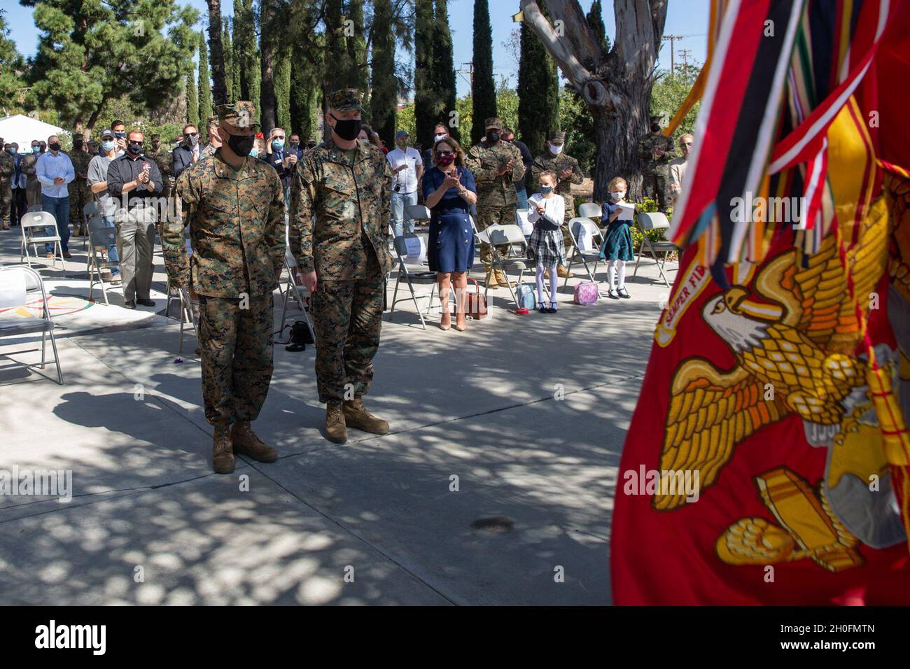 U.S. Marine Corps Lt. Col. Jared L. Reddinger, the incoming commanding ...