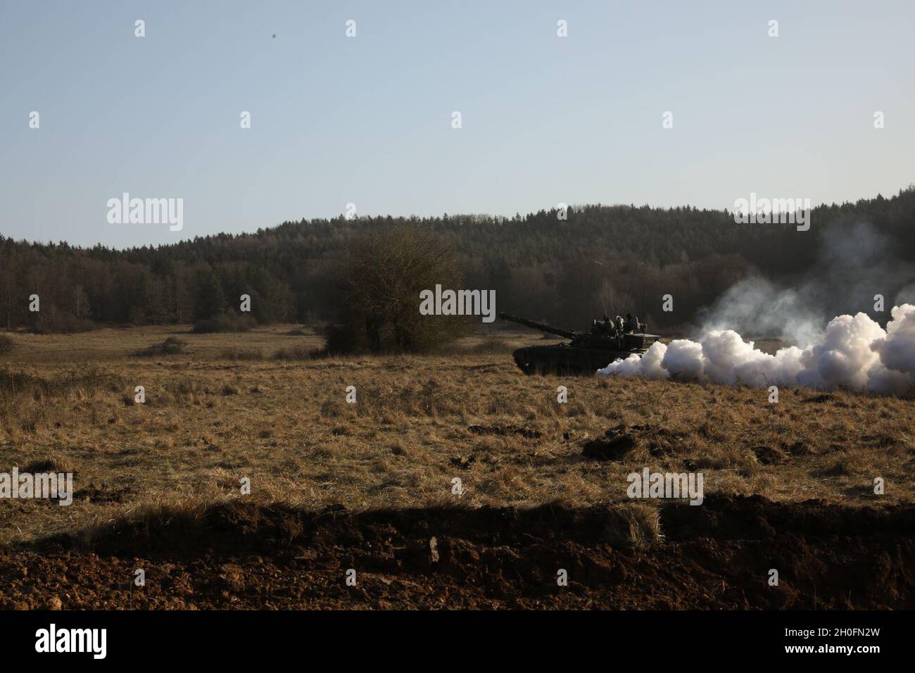 Slovenia Soldiers attached to the 157th Logistics Battalion conduct ...