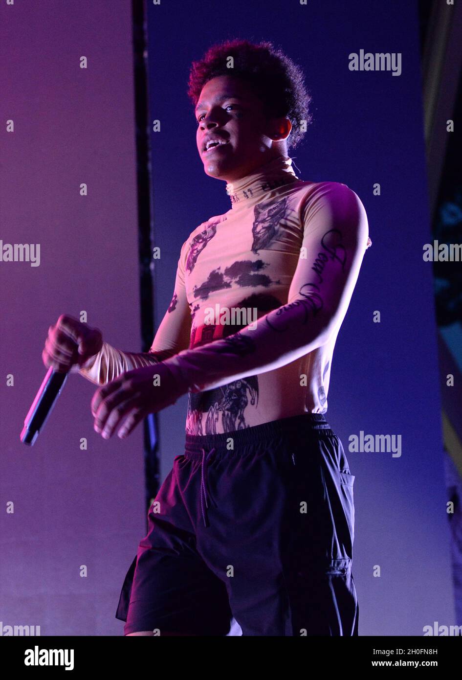 Miami - FL - 20210919 K Suave performs during the Tripp at Knight Tour ...