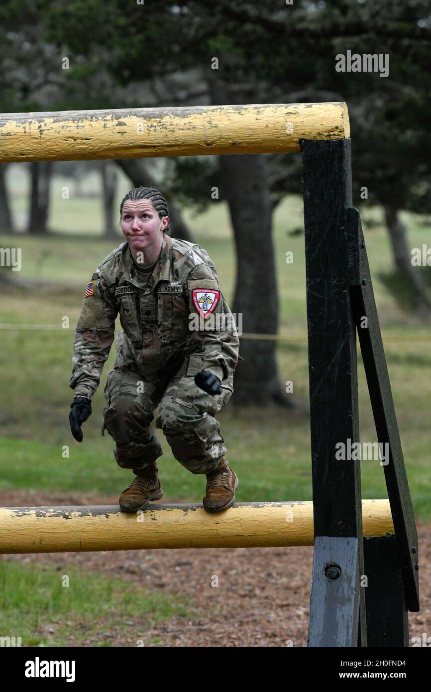 Oregon Army National Guard Soldiers take on the Camp Rilea Obstacle ...
