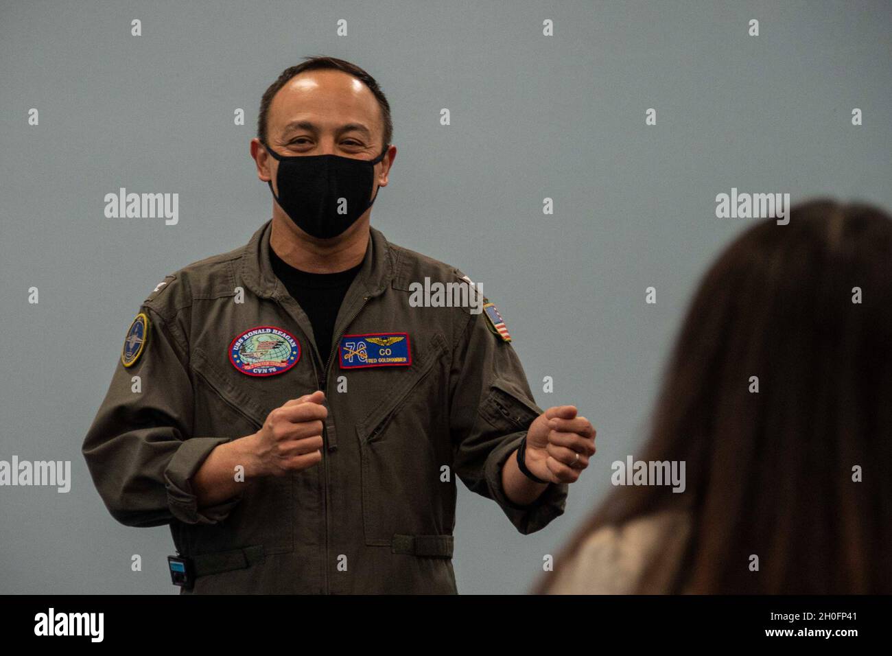 210226-N-WS494-1183 YOKOSUKA, Japan (Feb. 26, 2021) Capt. Fred ...