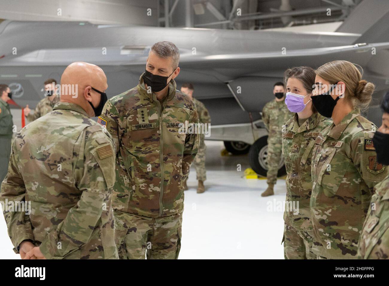 U.S. Army General Daniel R. Hokanson, chief, National Guard Bureau ...