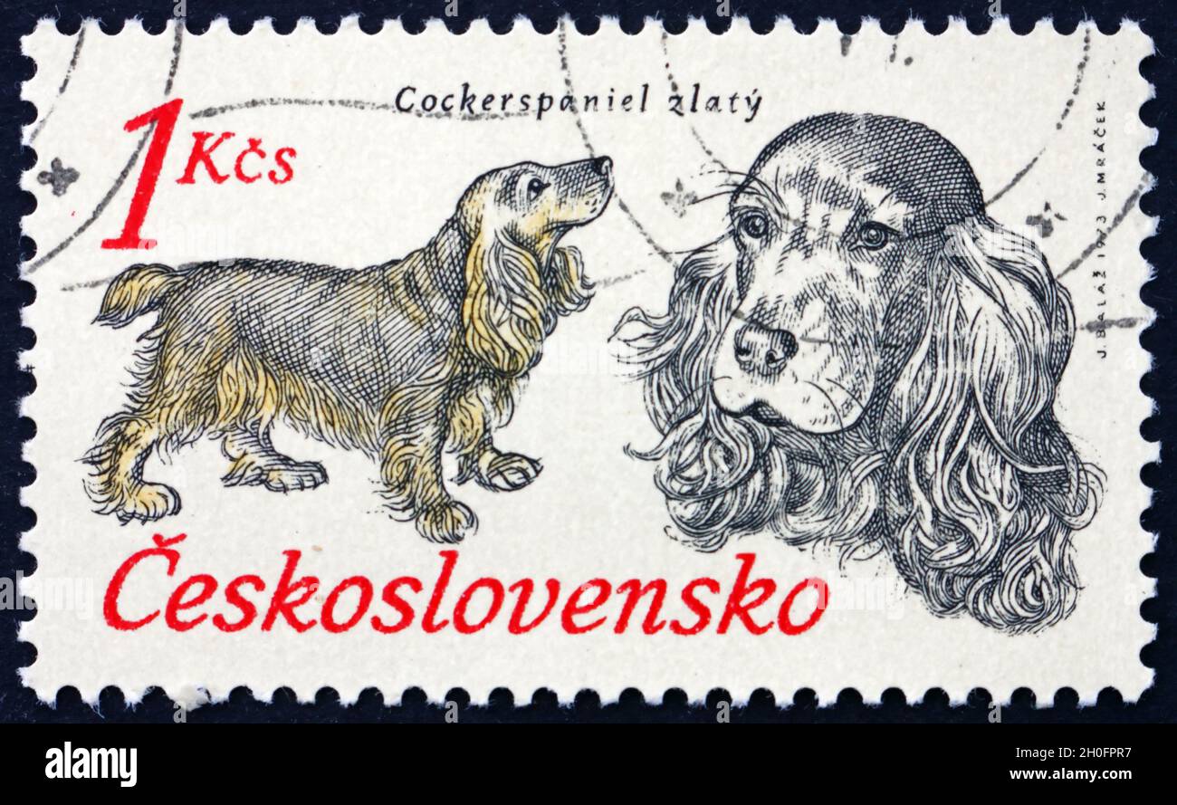 CZECHOSLOVAKIA - CIRCA 1973: a stamp printed in Czechoslovakia shows ...