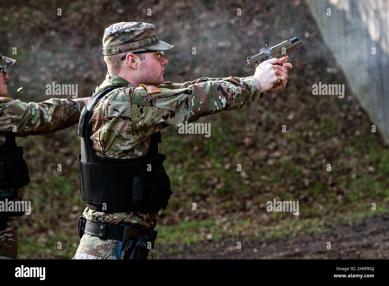 U.S. Army Spc. Andy Dufresne, military police assigned to the 194th ...