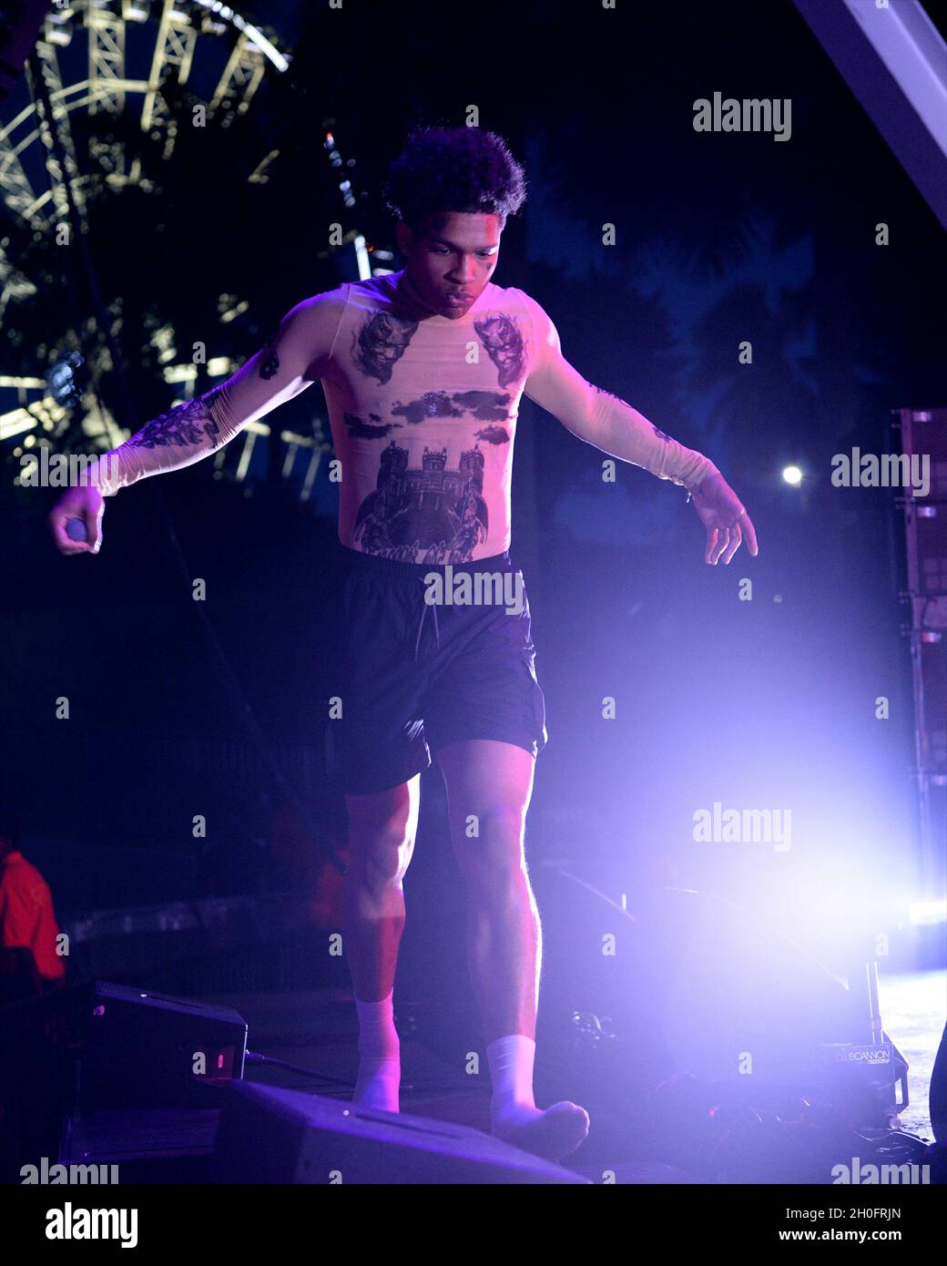 Miami - FL - 20210919 K Suave performs during the Tripp at Knight Tour ...