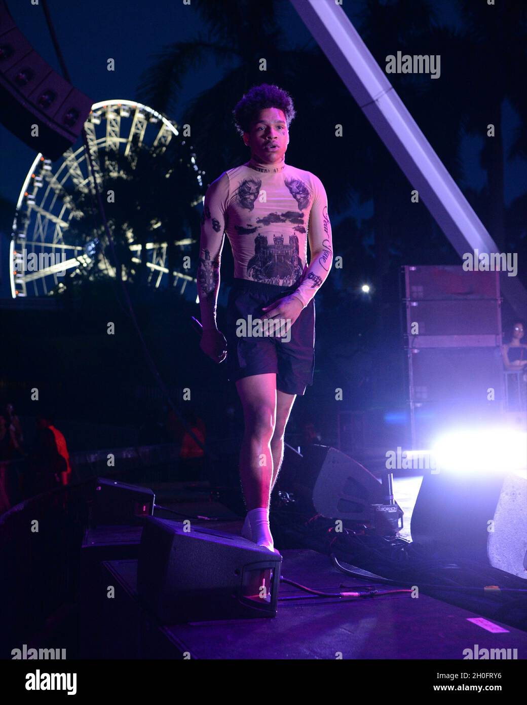 Miami - FL - 20210919 K Suave performs during the Tripp at Knight Tour ...