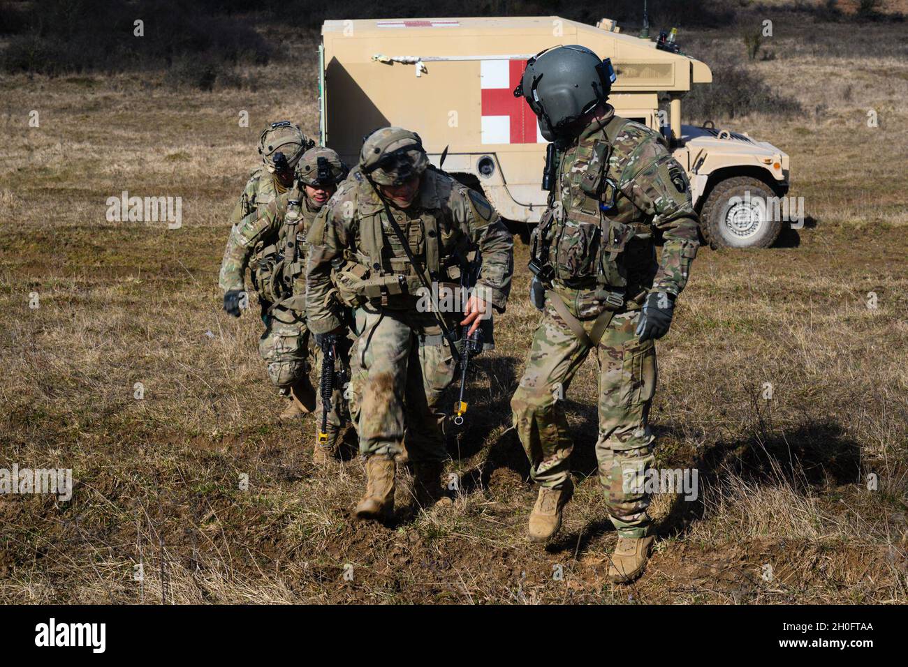 U.S. Army Staff Sgt. Taylor Mitchell of Charlie Company, 6th Battalion ...