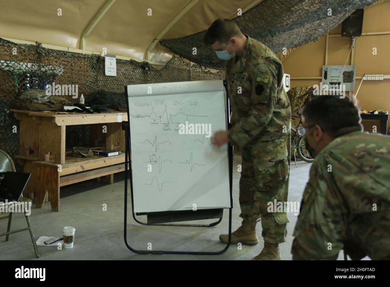 U.S. Soldiers with the 28th Expeditionary Combat Aviation Brigade train ...