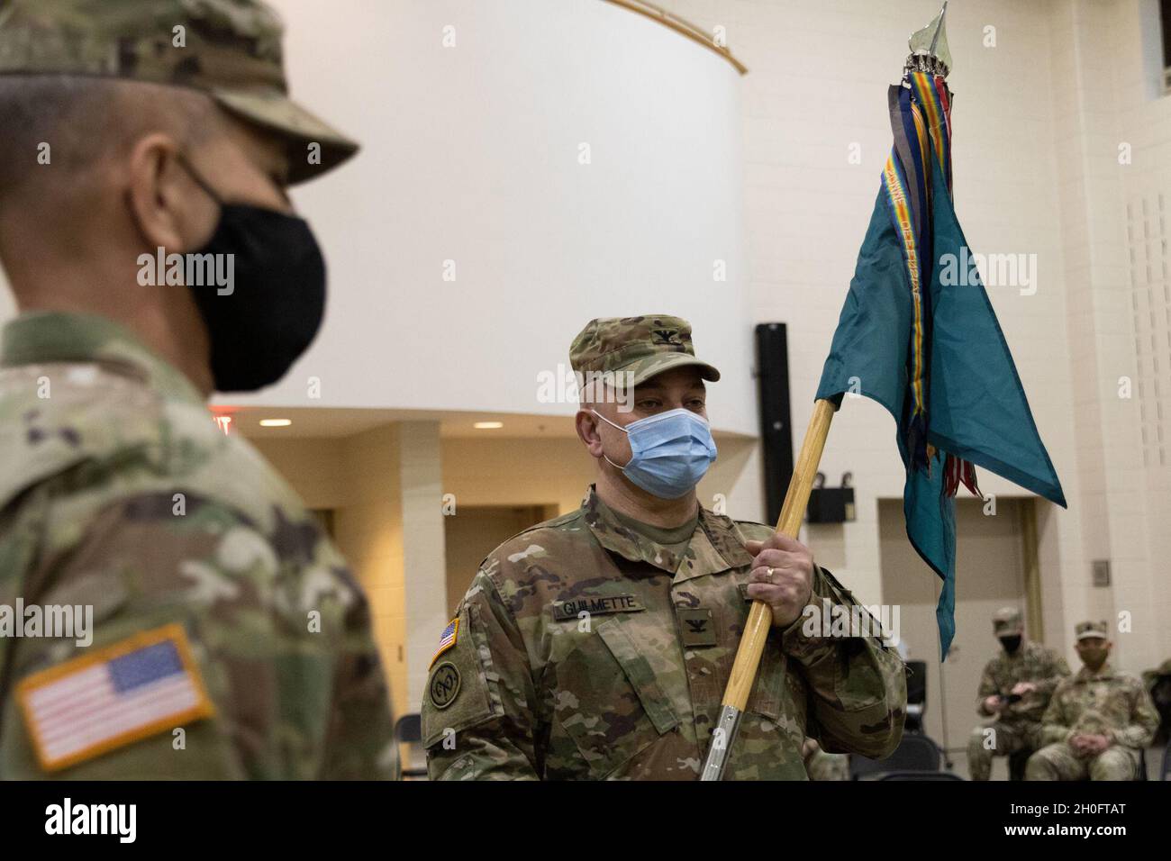 U.S. Army Brig. Gen. Jack James, commander of the 53rd Troop Command ...