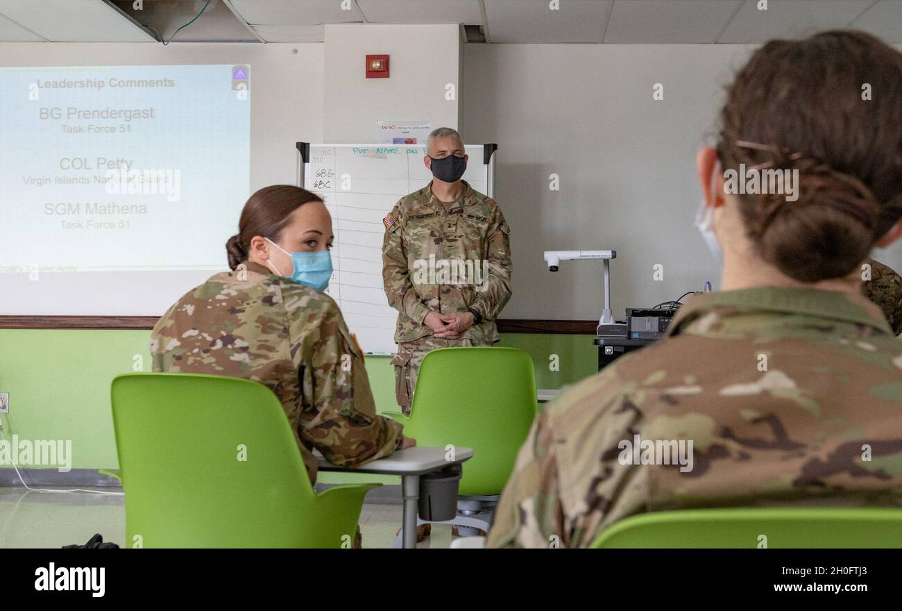 U.S. Army Brig. Gen. William Prendergast, Task Force-51 commander ...