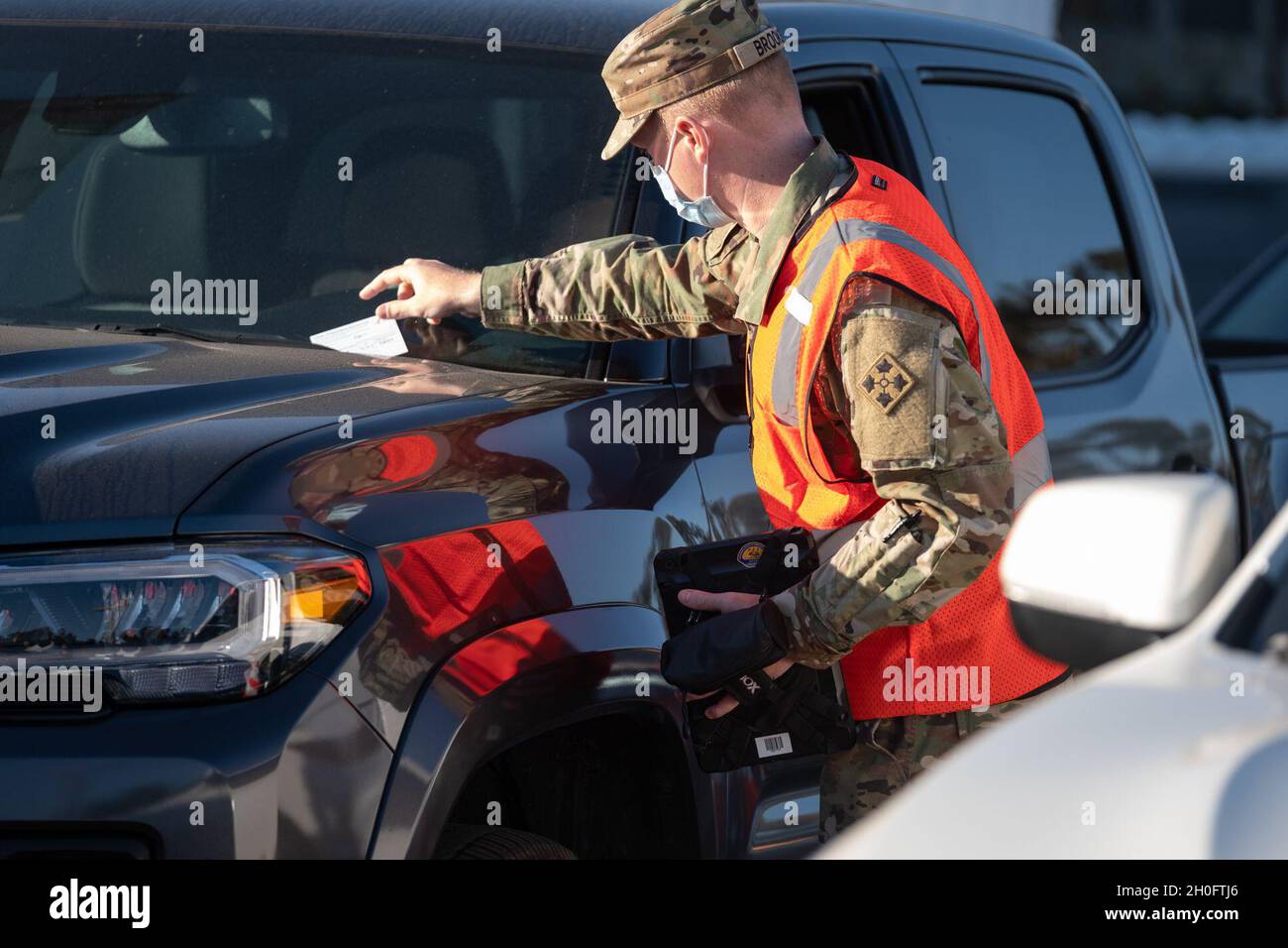 U.S. Army Pfc. Connor Brooks of Savannah, Ga., a human intelligence ...