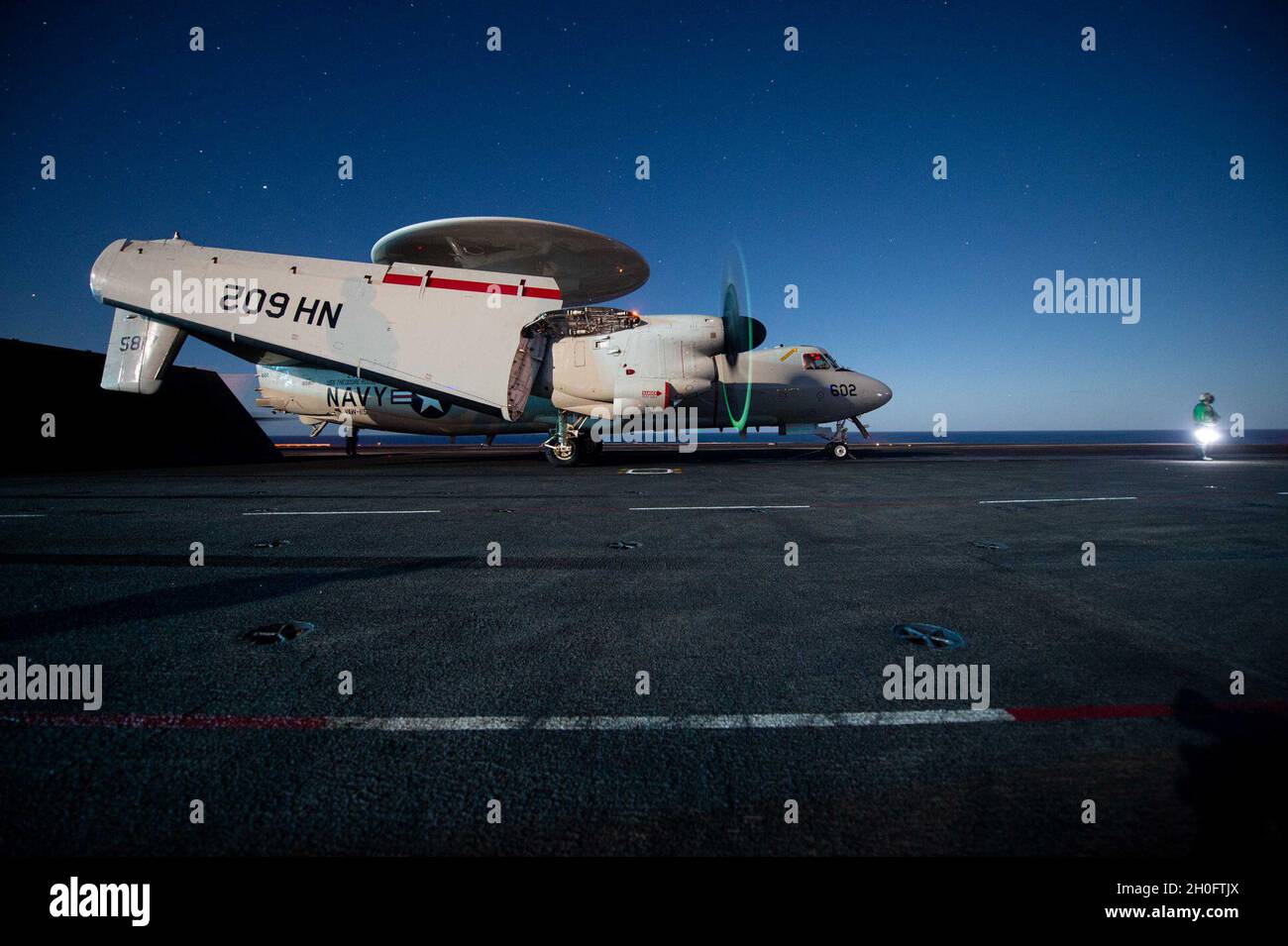 PACIFIC OCEAN (Feb. 27, 2021) – U.S. Navy pilots perform a high-power ...