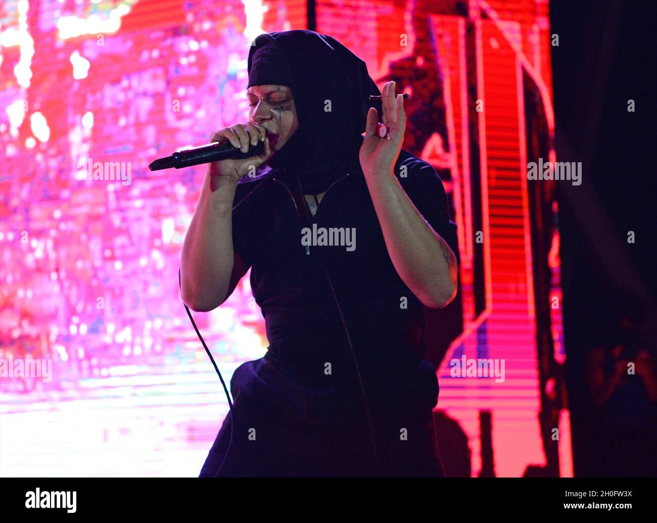 Miami - FL - 20210919 Trippie Redd performs during the Tripp at Knight ...