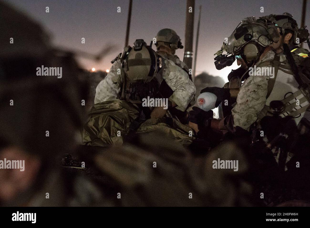 Special operations amphibious reconnaissance corpsmen hi-res stock ...