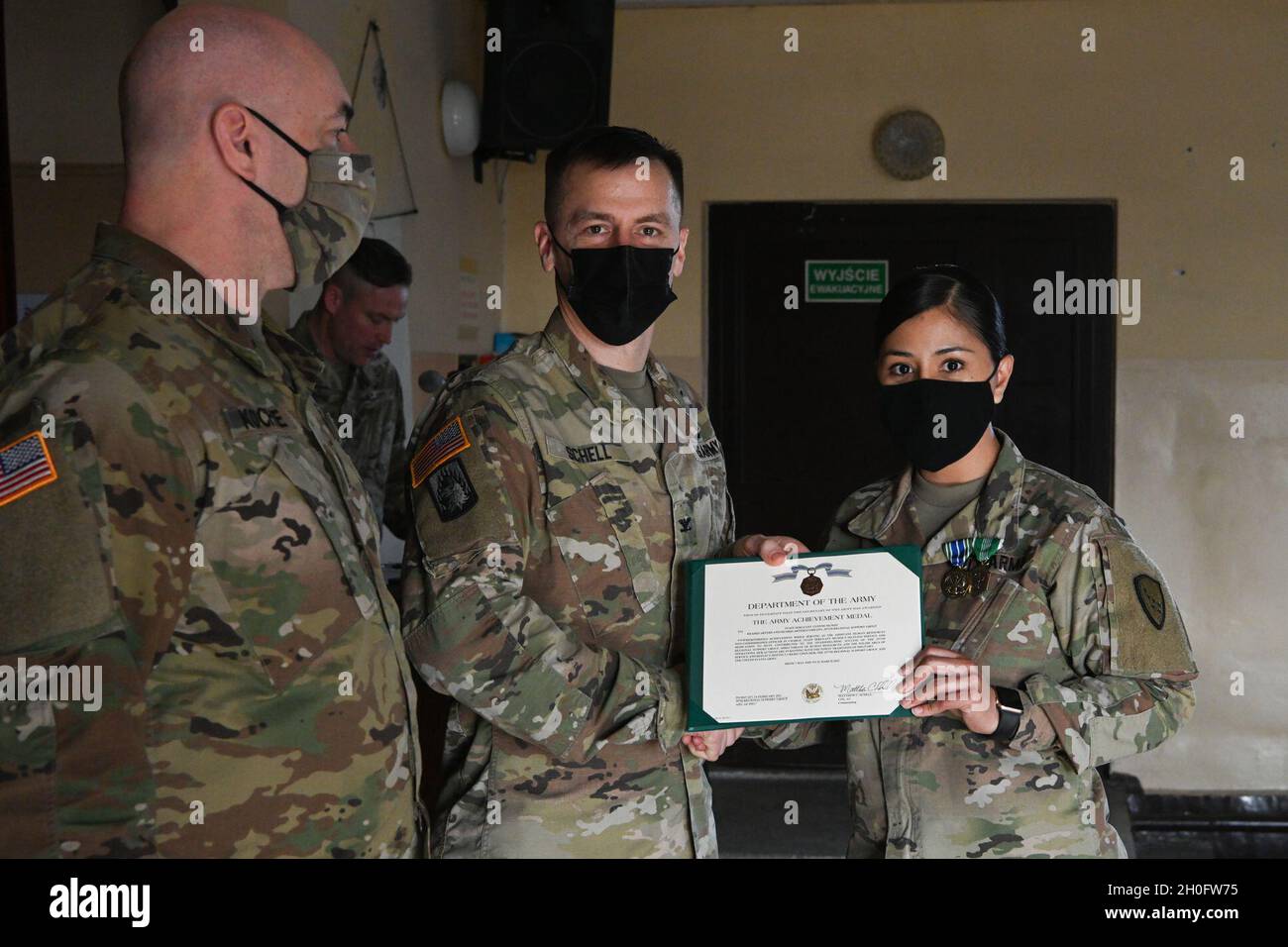 Alaska Army National Guard Staff Sergeant Yvonne Munoz, 297th Regional ...