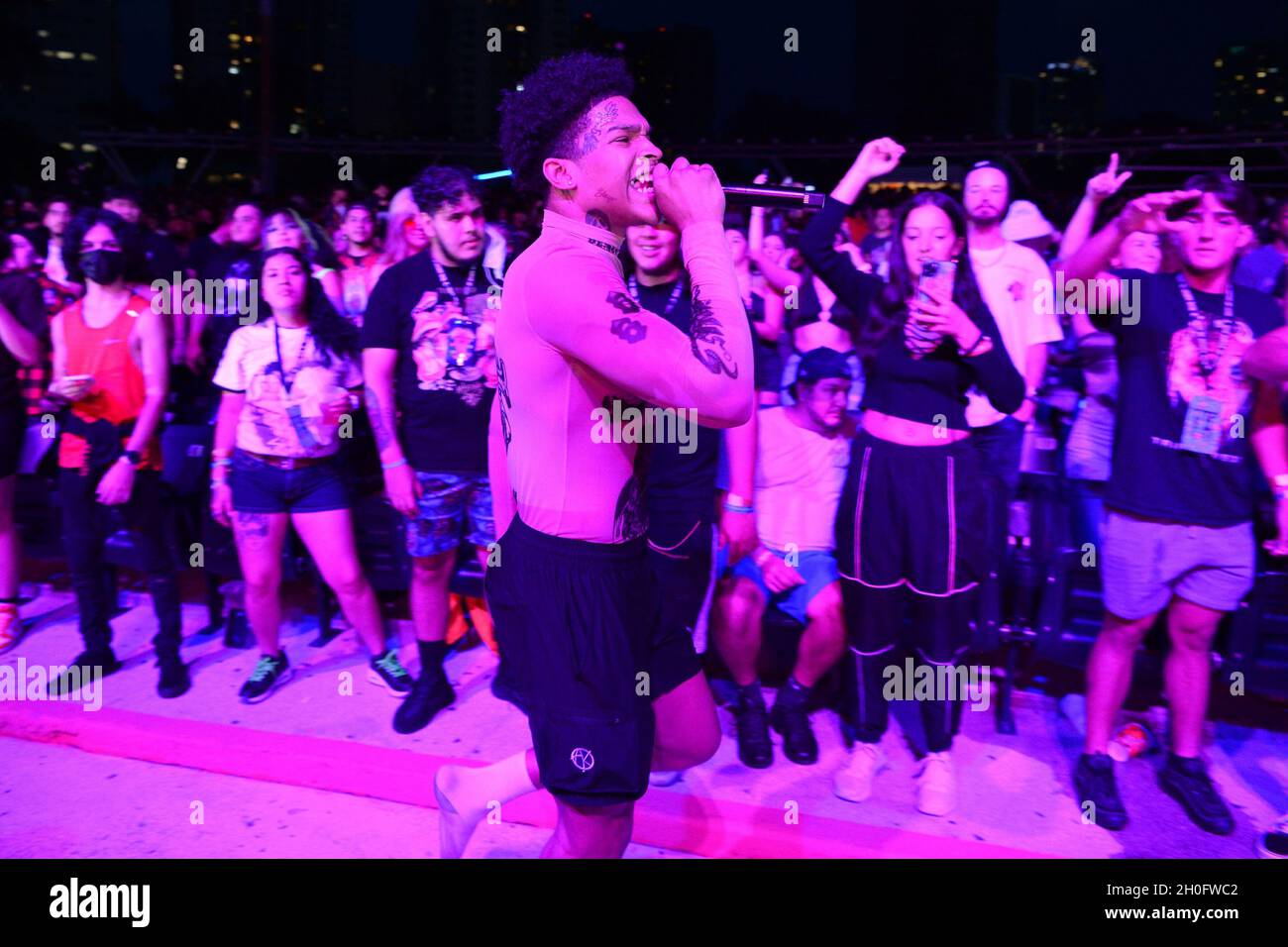 Miami - FL - 20210919 K Suave performs during the Tripp at Knight Tour ...
