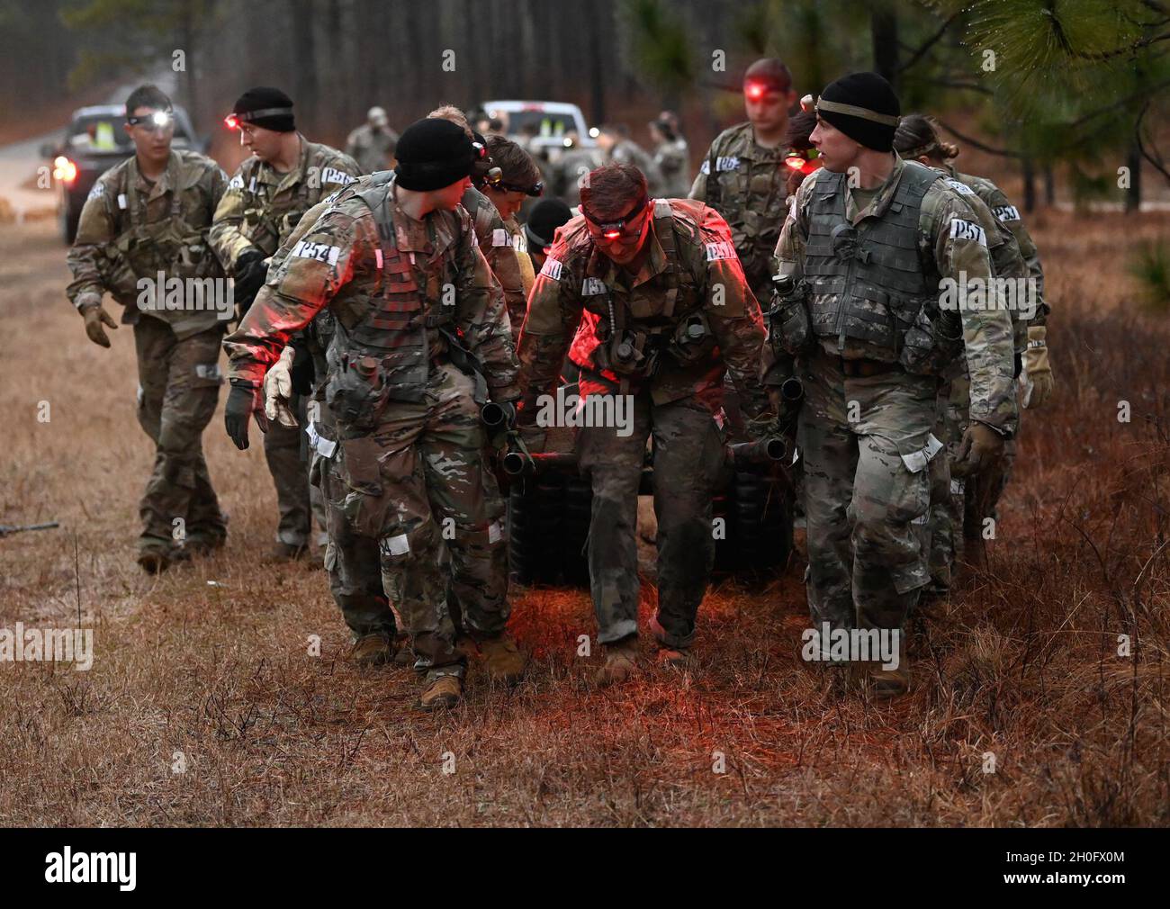 Psychological Operations candidates at the U.S. Army John F. Kennedy ...