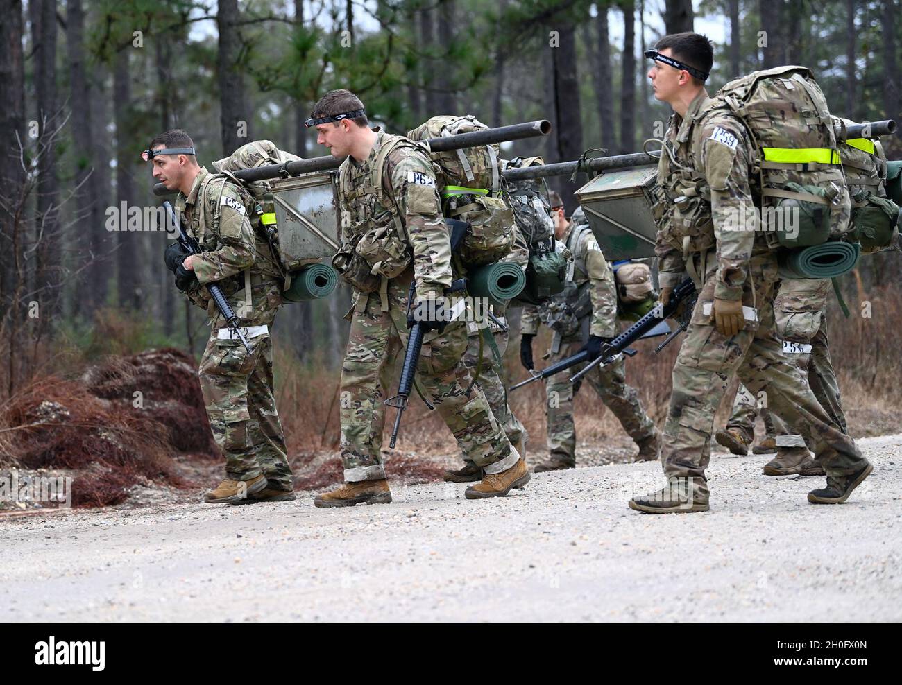 Psychological Operations candidates at the U.S. Army John F. Kennedy ...