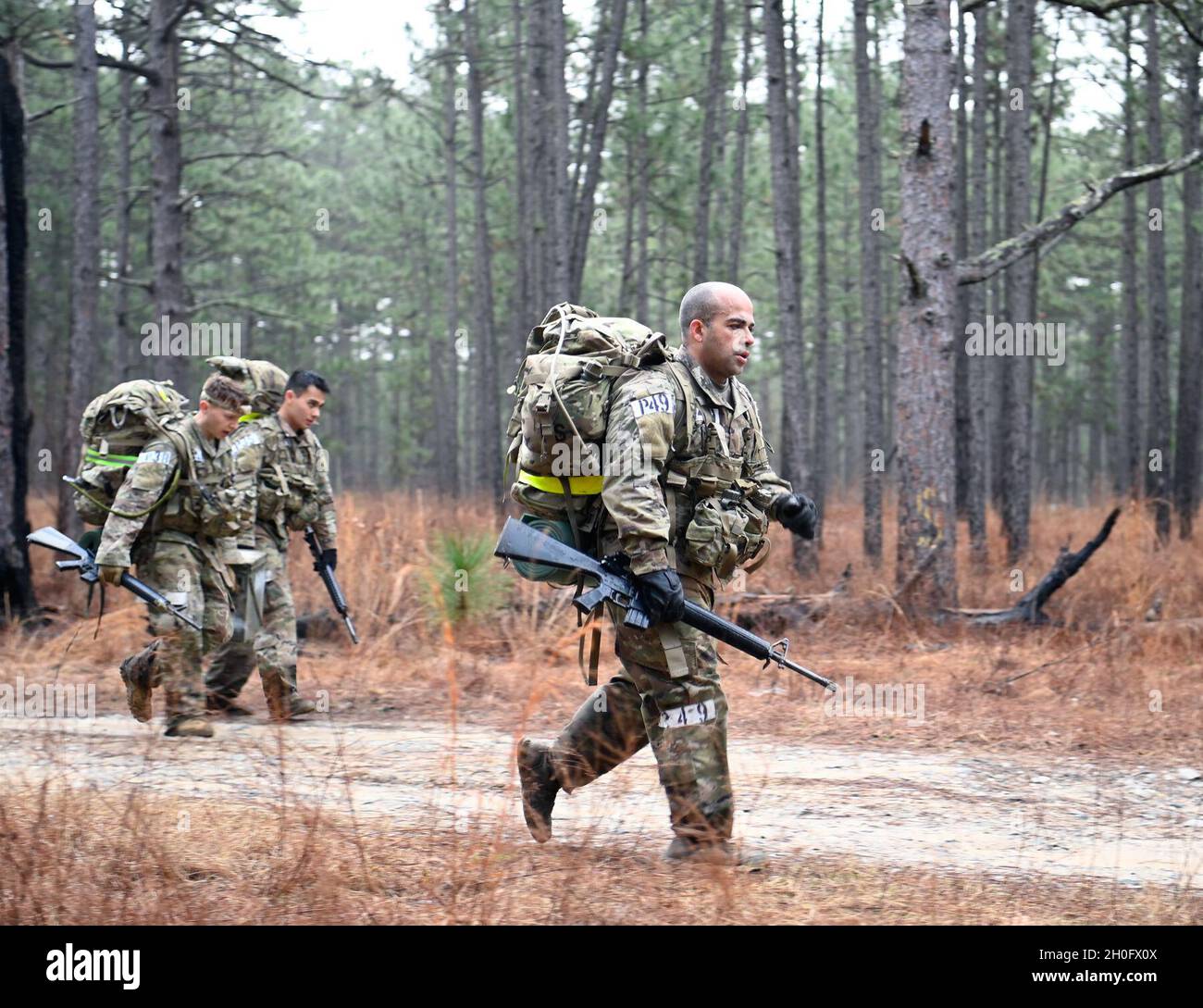 Psychological Operations candidates at the U.S. Army John F. Kennedy ...
