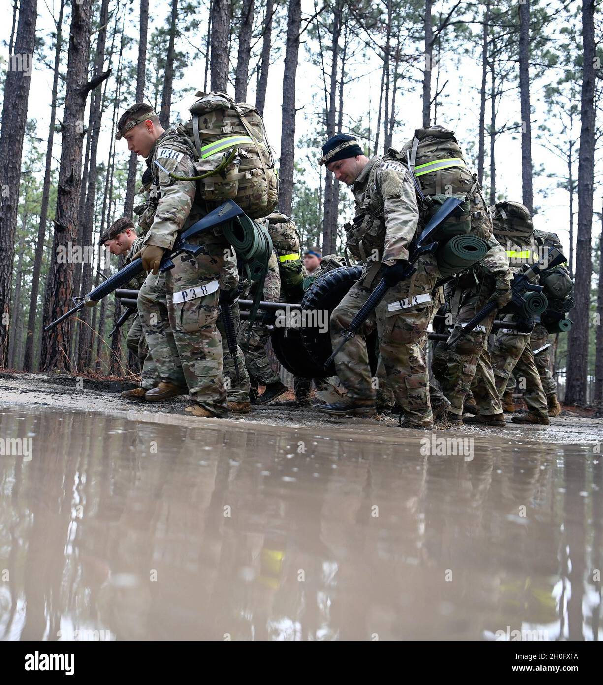 Psychological Operations candidates at the U.S. Army John F. Kennedy ...