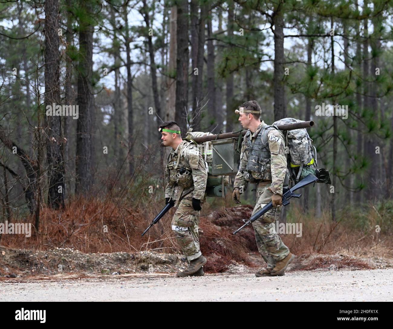 Psychological Operations candidates at the U.S. Army John F. Kennedy ...