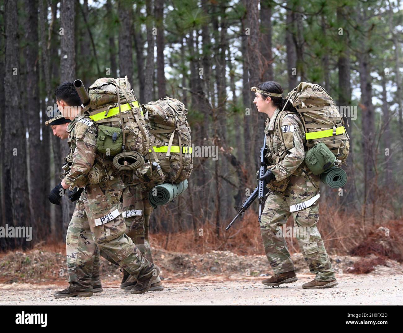 Psychological Operations candidates at the U.S. Army John F. Kennedy ...
