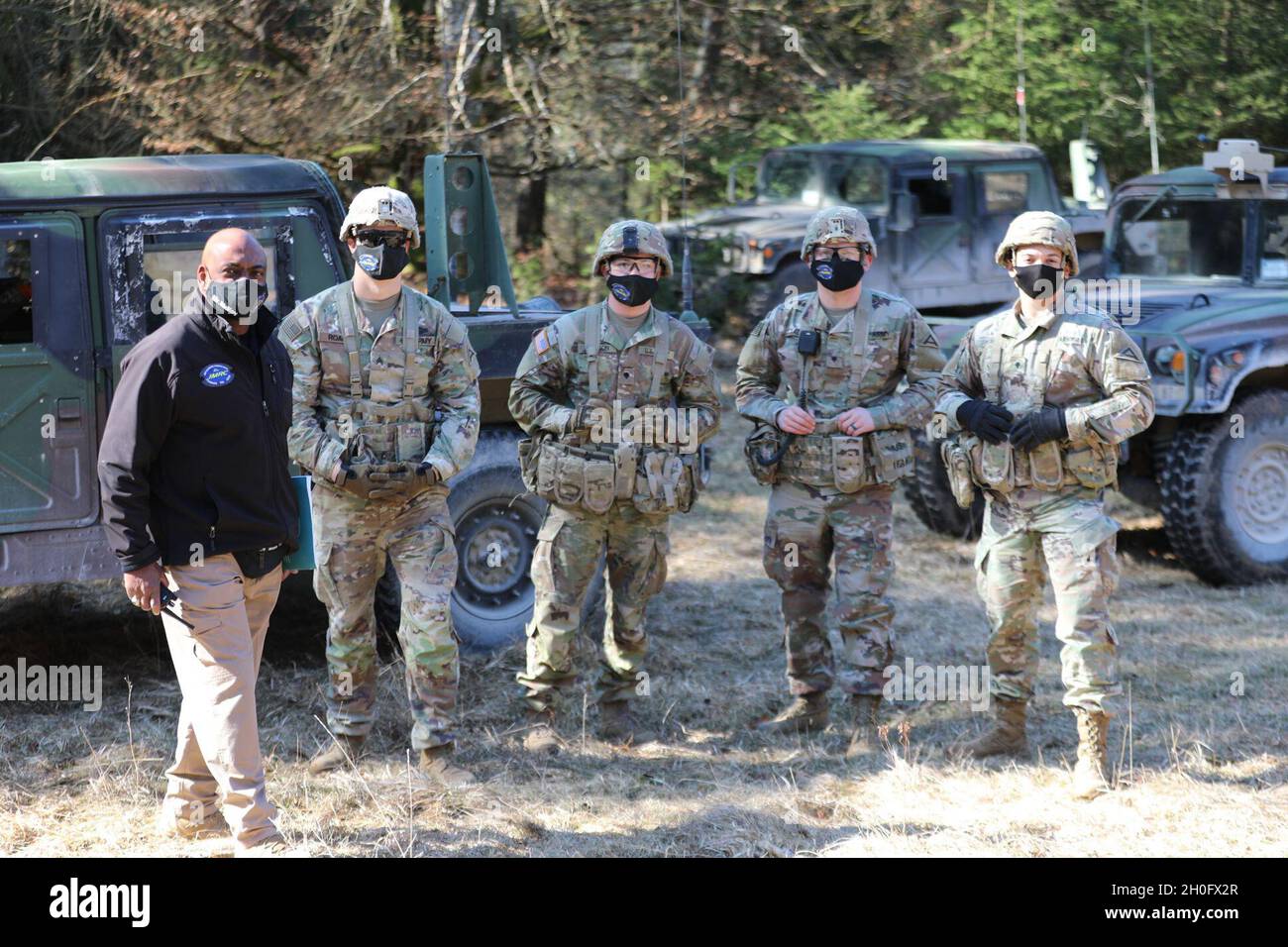Members of the Joint Multinational Readiness Center Protocol team makes ...