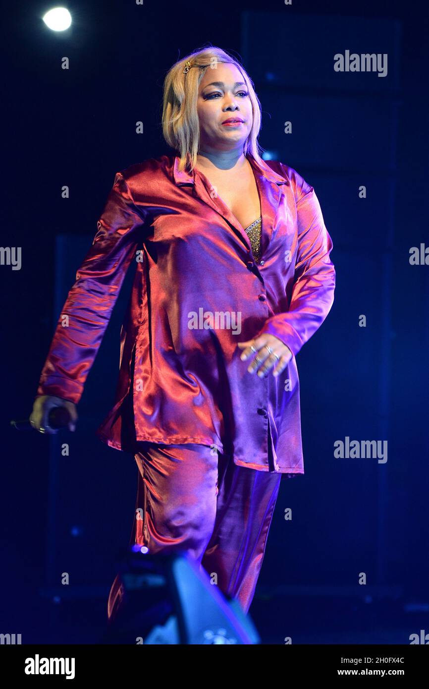 Miami - FL - 20210927 TLC perform at the FPL Solar Amphitheater at ...