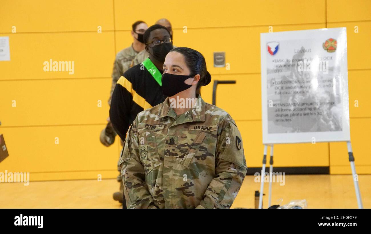 IMCOM-E Command Sgt. Maj. Pitre Speaks to the soldiers on Feb 28 ...