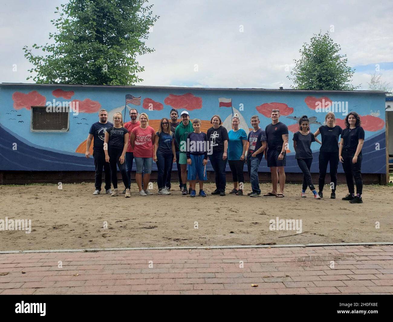 On September 5, 2020, U.S. Army Soldiers from Base Camp Powidz came ...