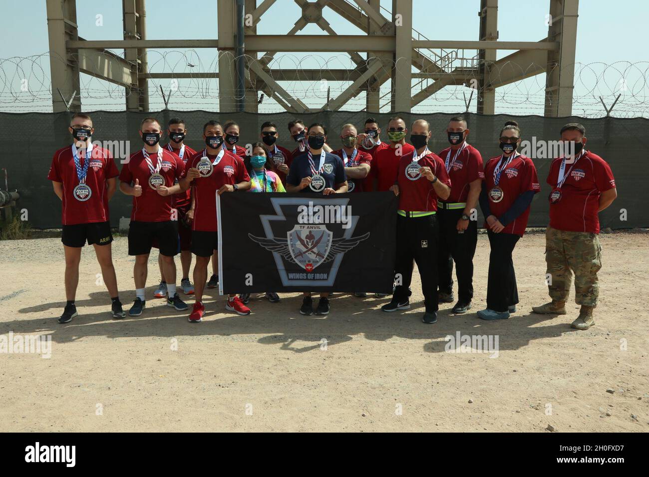 U.S. Soldiers with 28th Expeditionary Combat Aviation Brigade pose for ...