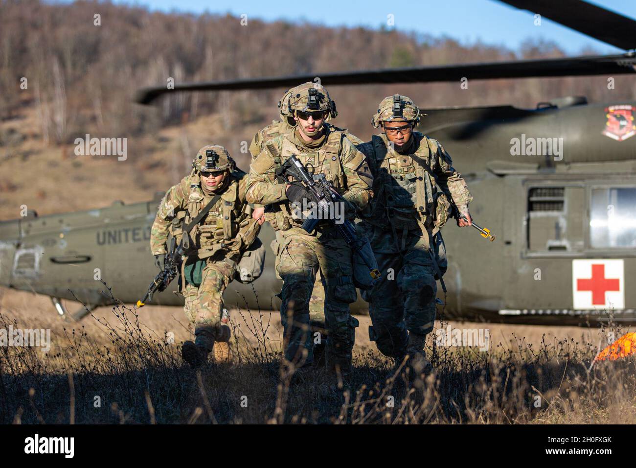 U.S. Soldiers from 115th Brigade Support Battalion, 1st Armored Brigade ...
